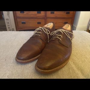 Allen Edmonds | Shoes | Allen Edmonds Oak Street Cap Toe Brown Leather ...